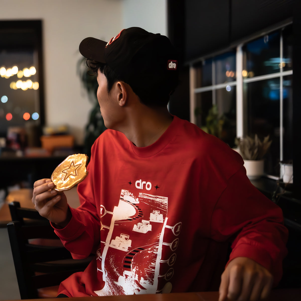 DRO | Formula Long Sleeve Tee - Red